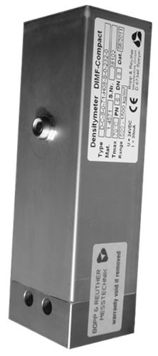 Compact density meter - max. 70 °C, 1 - 6 l/min | DIMF Compact series ...