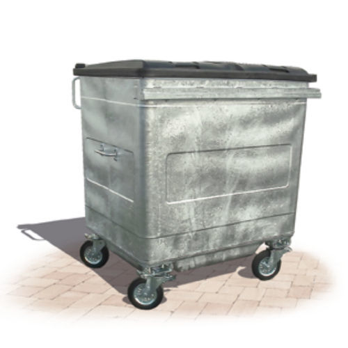 Steel waste container - MGB series - IVB Umwelttechnik GmbH - plastic ...