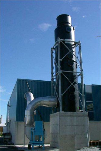 Wet gas scrubber - LIKUSTA Umwelttechnik - biological / carbon dioxide ...