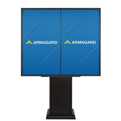 Digital totem - Armagard Ltd - dual-screen
