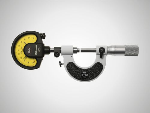 Outside micrometer - Micromar 40 T - MAHR - bore / dial