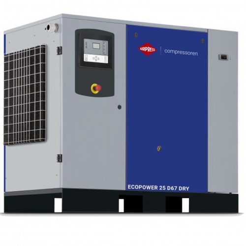 Screw compressor - EcoPower 25D Dry - AIRPRESS - air / electric ...