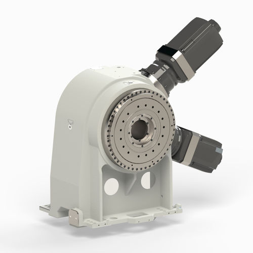 Motor-driven rotary table - AWR - PEISELER - horizontal / for machining