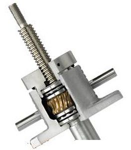 Translating screw jack - WJ1000 - JOYCE - stainless steel