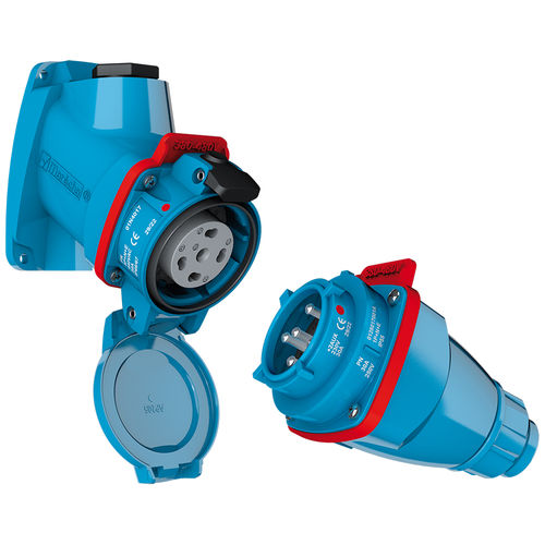 Movable plug and socket - PN - MARECHAL ELECTRIC - waterproof / rugged ...