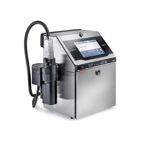 Continuous inkjet printer - UX2 series - Hitachi Europe GmbH - floor-standing / high-speed ...