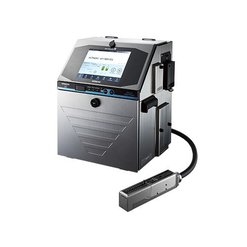 Continuous inkjet printer - UX series - Hitachi Europe GmbH - floor-standing / industrial / with ...