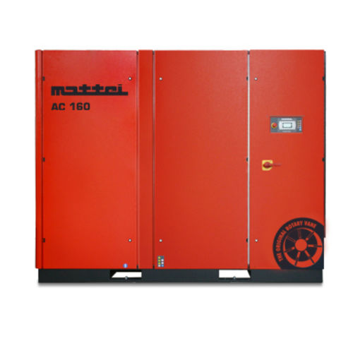 Rotary vane compressor - AC series - MATTEI - air / AC / stationary