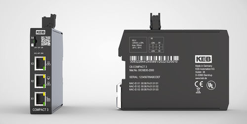Compact PLC - C6 COMPACT 3 - KEB Automation KG - integrated / real-time ...