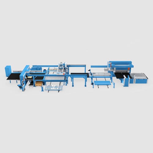 Sheet metal production line - LPBB - PRIMA POWER - blank / automatic / modular
