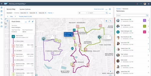 Management software - Field Service Management - SAP - field instrument configuration / real-time