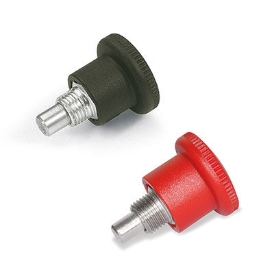 Stainless steel indexing plunger - GN 822 series - ELESA - technopolymer