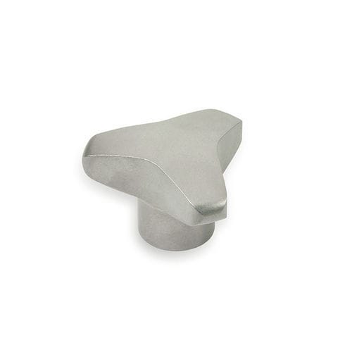 Threaded knob - VMT-SST - ELESA - three-lobe / stainless steel