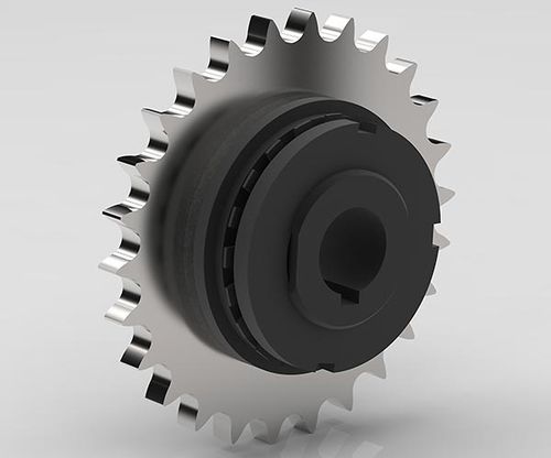 Chain sprocket wheel - ECS - ENEMAC - straight-toothed / shafted