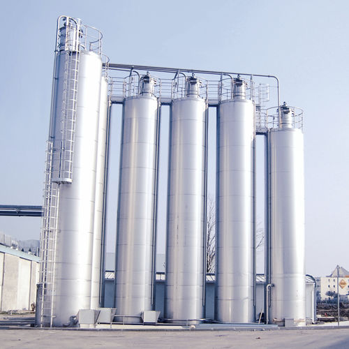 Stainless steel silo - Globosilo - Cepi Spa - welded / with extractor ...