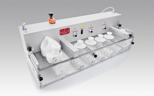 Packaging machine for the pharmaceutical industry feeding system - Brushbox - Prodieco Limited