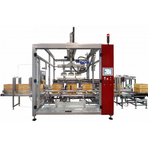 Pick-and-place case packer - D-600 - Prodec Equipos de Envasado, S.A.U. - top-loading ...
