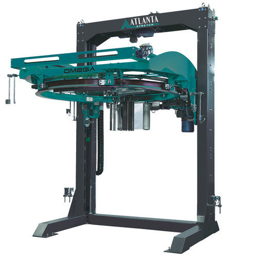 Rotary ring stretch wrapping machine - Omega - Atlanta Packaging UK LTD ...