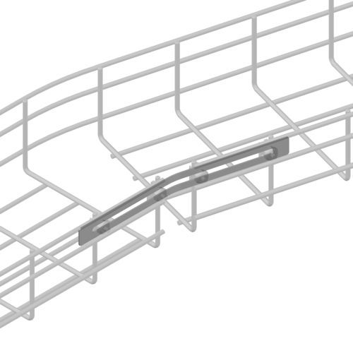 Cable tray fixing element - JS series - VALDINOX - stainless steel / galvanised steel
