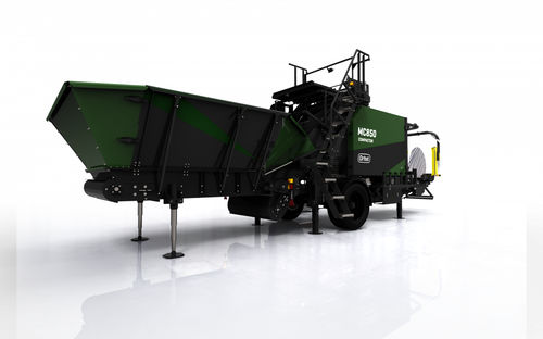 Organic waste compactor - MC 850 - Orkel - mobile / monobloc