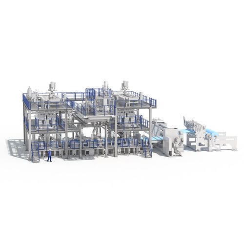 Non-woven extrusion line - RF5 Spundbond - Reicofil - for medical ...