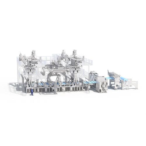 Non-woven extrusion line - RF Smart Composite - Reicofil - for medical ...