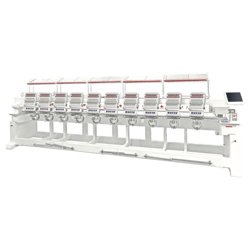 10 head embroidery machine - WY1510CH - Wonyo - 12 needles / 15 needles ...
