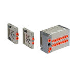 Pneumatically-operated distribution block, Pneumatic distribution block ...