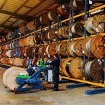 Cable drum shelving, Cable drum rack - All industrial manufacturers