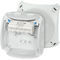 Wall-mounted junction box - DK 0202 G - Hensel - UL / halogen-free / IEC