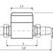 Ultrasonic flow meter - HYDRUS series - DIEHL Metering - volume / for ...