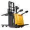 Electric stacker truck - SRS - TCM Forklifts - with rider platform / 24 ...