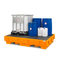 IBC container containment bund - 268517W - DENIOS - 8-drum / plastic ...