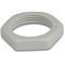 Hexagonal locknut - 126 series - emico - PA6 plastic / threaded / fixed