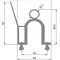 Rubber profile - OSE-P 45 60 04 - FRABA VITECTOR - U-shaped / sealing ...
