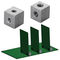 Threaded standoff - CUBE series - TAKACHI Electronics Enclosure Co ...