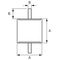 Round anti-vibration mount - AVM series - Vital Parts ltd - zinc-plated ...