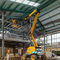 Wheeled articulated boom lift - A45E - JCB - electric / for construction
