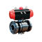 Ball valve - RP-500D - ROPO GmbH - manual / pneumatic / electro-hydraulic