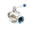Ball valve - Gulbinat Systemtechnik - manual / regulating / compact