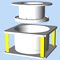 Cheese food mold - Gouda - Laude – A Tetra Pak company - round / mono ...