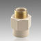 Pipe adapter - CP020 - Yonggao Co., Ltd. - male / brass