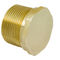 Hexagonal plug - 757 - CMP Products - threaded / brass / aluminum