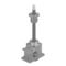 Rotating ball screw jack - JTB series - Makishinko Co., Ltd. - nut ...