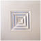 Square air diffuser - DAU/DAP 40 - FRANCE AIR - ceiling