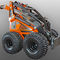 Rubber-tired mini skid steer loader - SSQ 11 Plus - Worky Quad - Cast Group