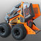 Electric mini skid steer loader - SSQ 22 - Worky Quad - Cast Group ...