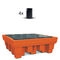 2-drum containment bund - Demo Serbatoi - HDPE
