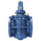 Conical plug valve - DeZURIK - electric / flow control / for wastewater