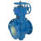 Conical plug valve - PTW - DeZURIK - with handwheel / for wastewater ...